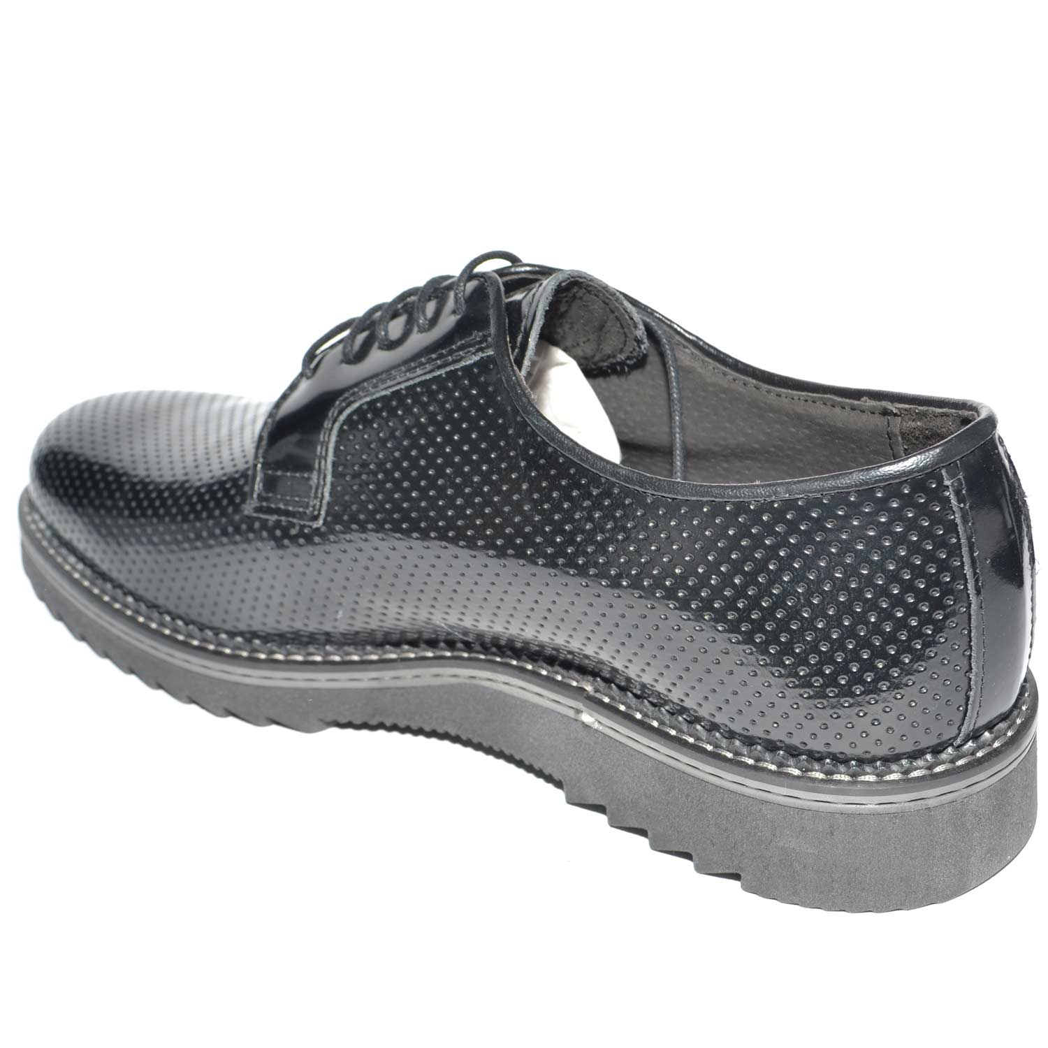 Scarpe uomo fondo gomma classico sportivo antiscivolo vera pelle ...