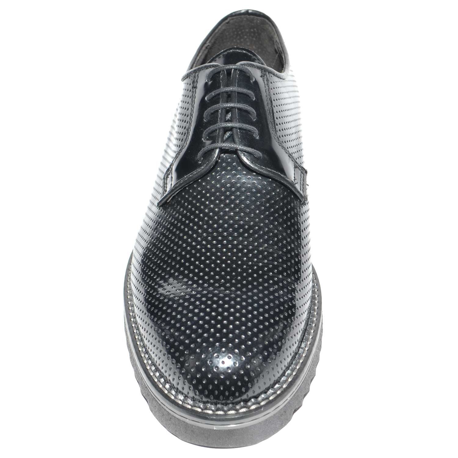 Scarpe uomo fondo gomma classico sportivo antiscivolo vera pelle ...